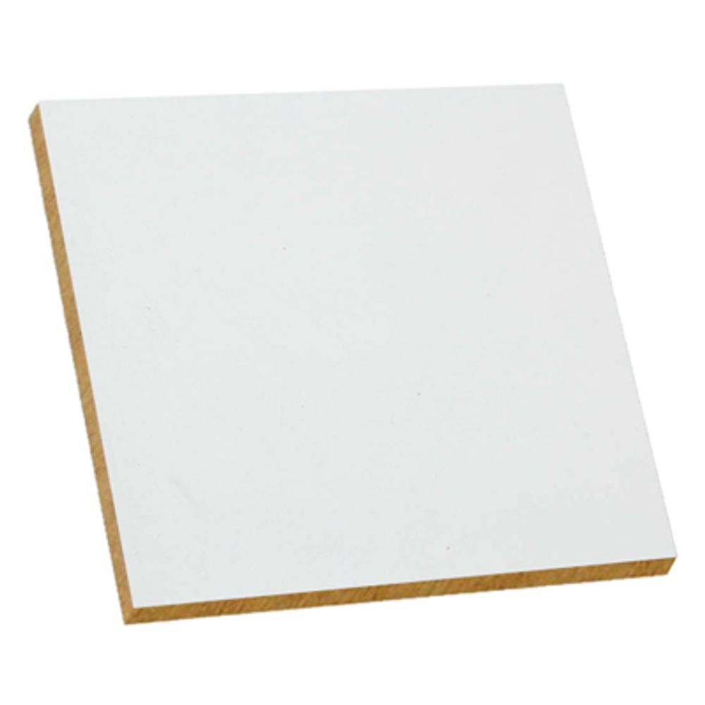 MDF BRANCO 2F 275X185X18MM LISO - madmais