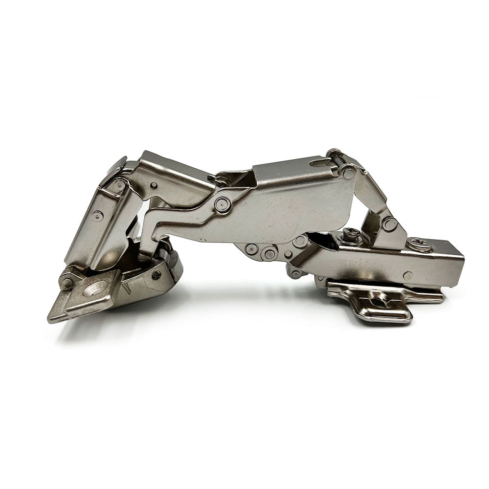 DOBRADICA ROBO CLICK COM AMORTECEDOR CURVA 35MM / 165º - madmais